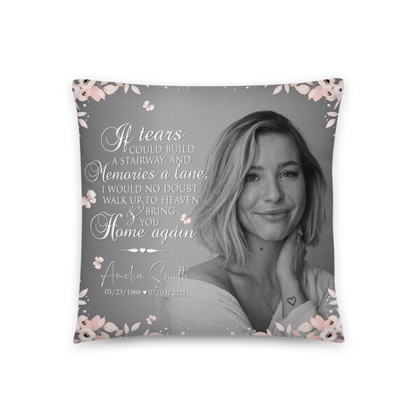 Memory Pillow - Etsy