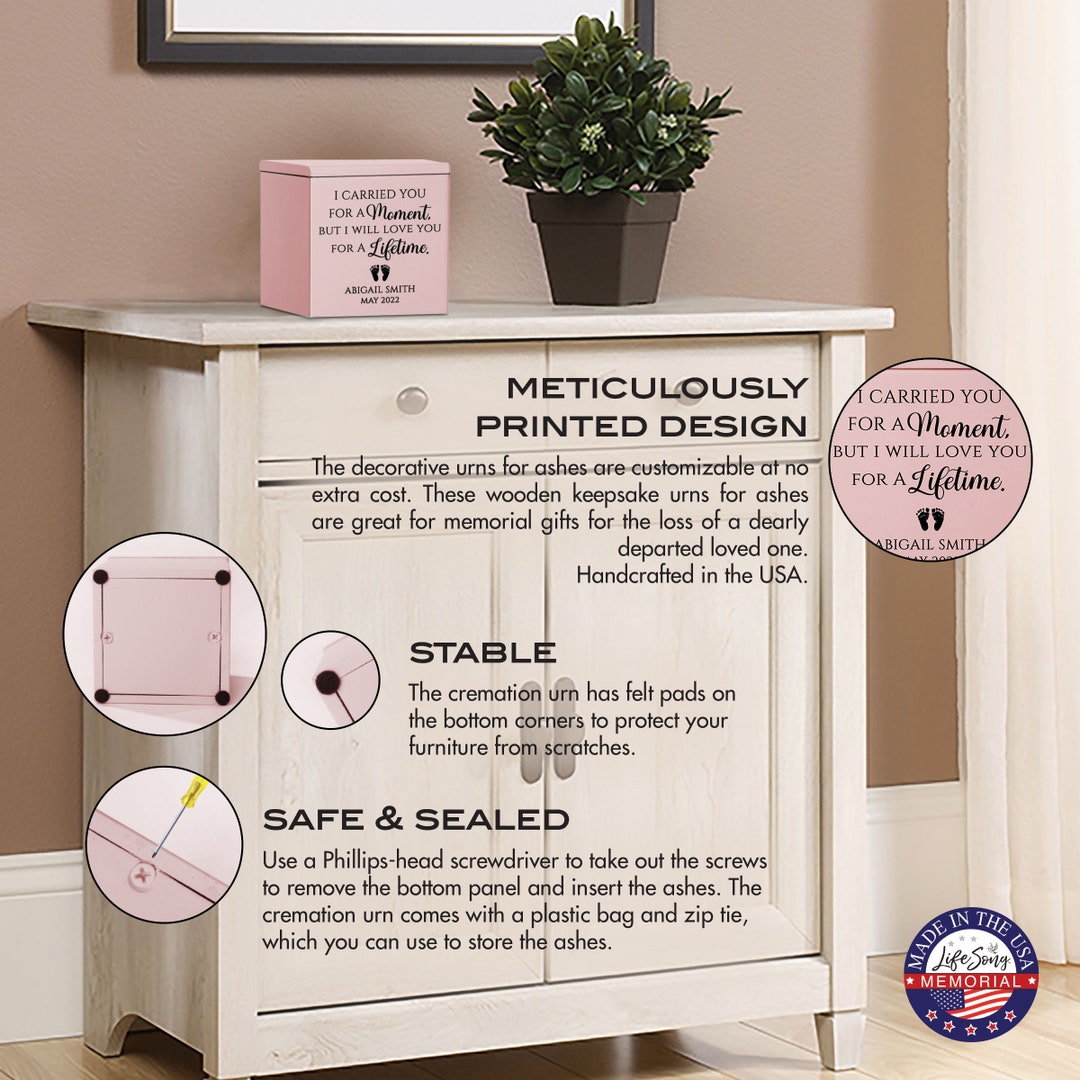 Stillborn Urn Memorial Keepsake Baby Urn Ashes Child Urn Urn for ...