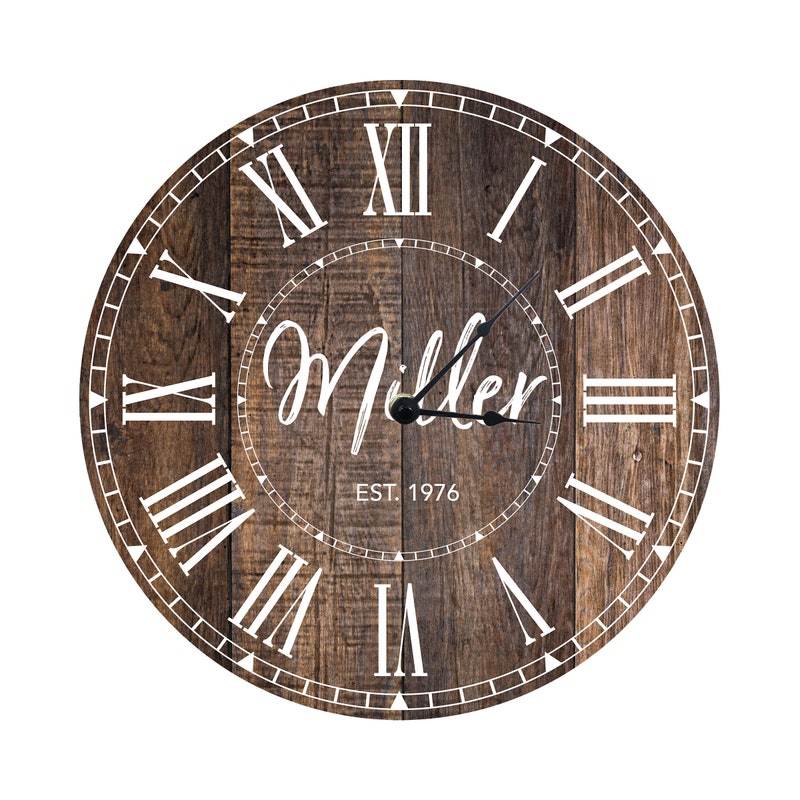 Personalized Clock - Etsy