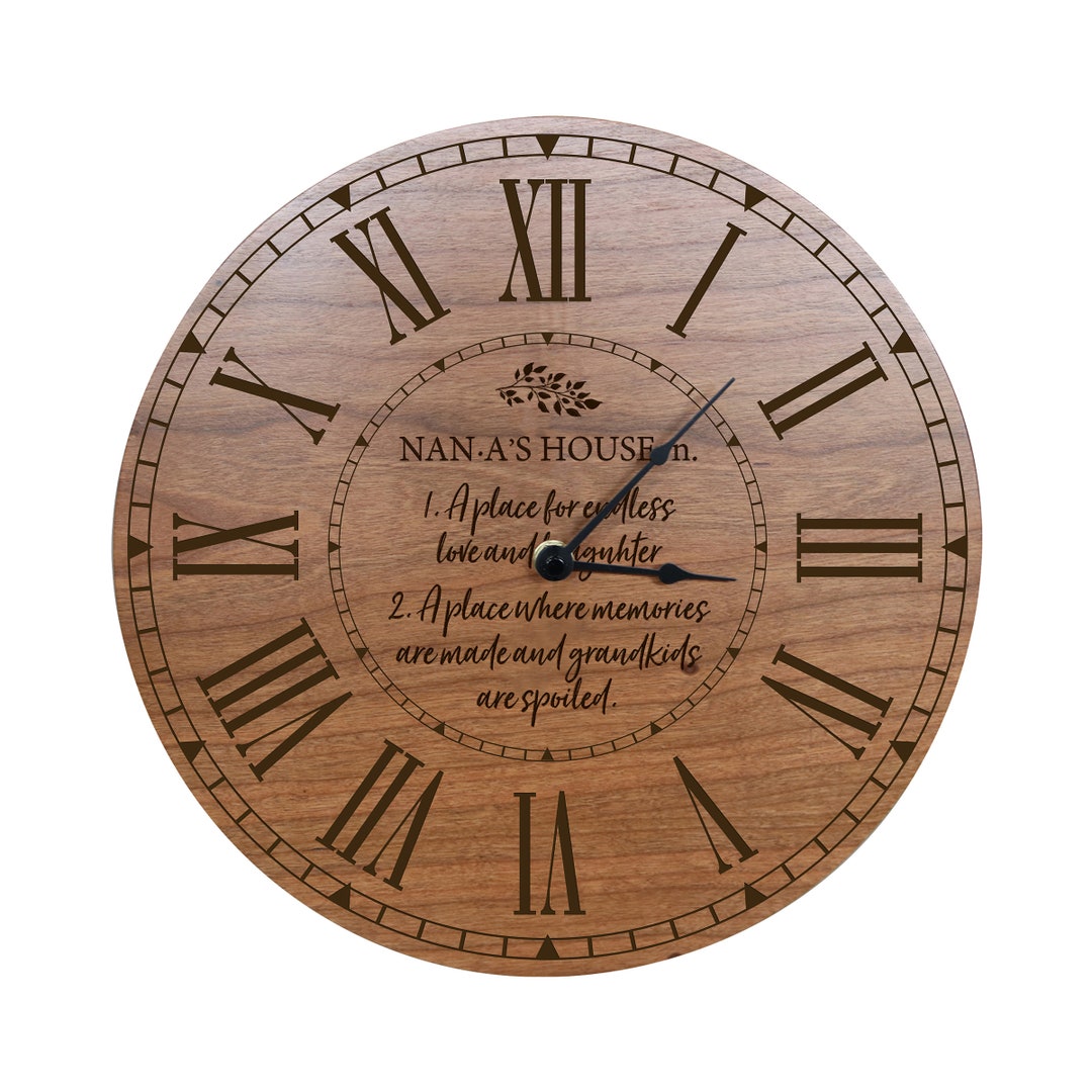 Custom Clock Farmhouse Wall Clock Farmhouse Clock Clocks for Wall ...