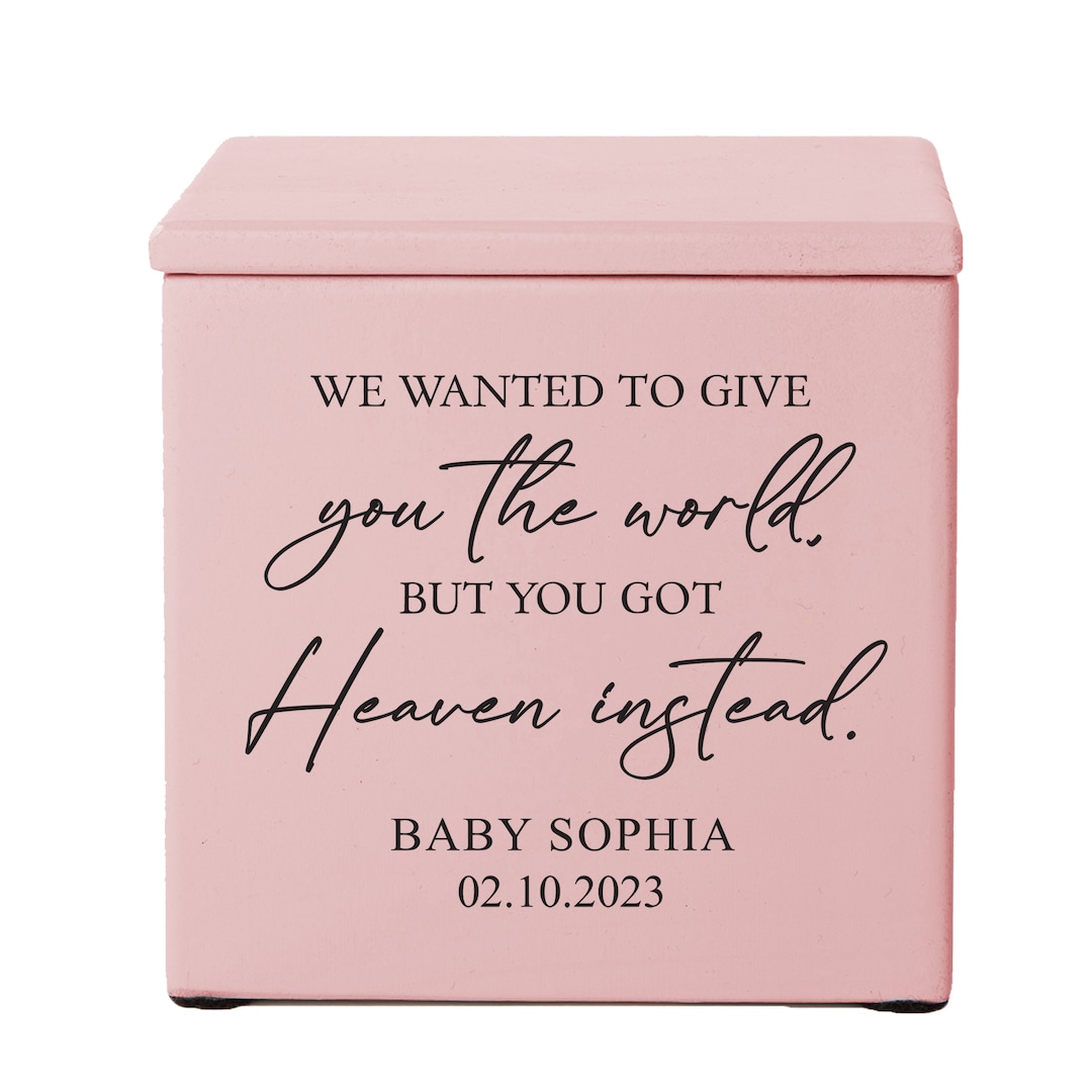 Infant Urn for Ashes Miscarriage Gift Baby Urn Ashes Keepsake Baby ...