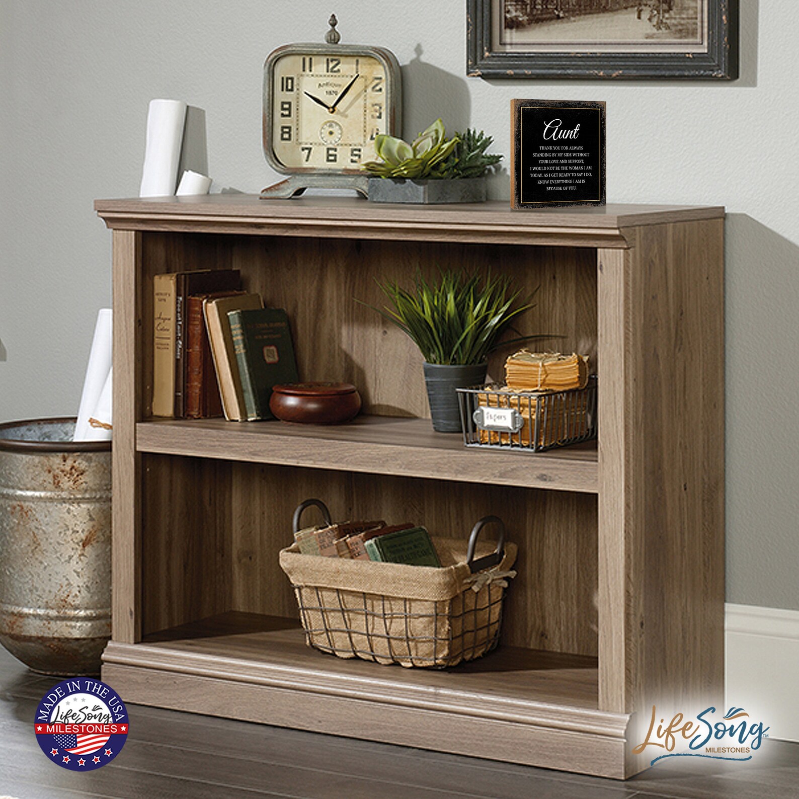 Shelf Decor | Shelf Decor Love Signs | Shelf Sitter | Wooden Block ...