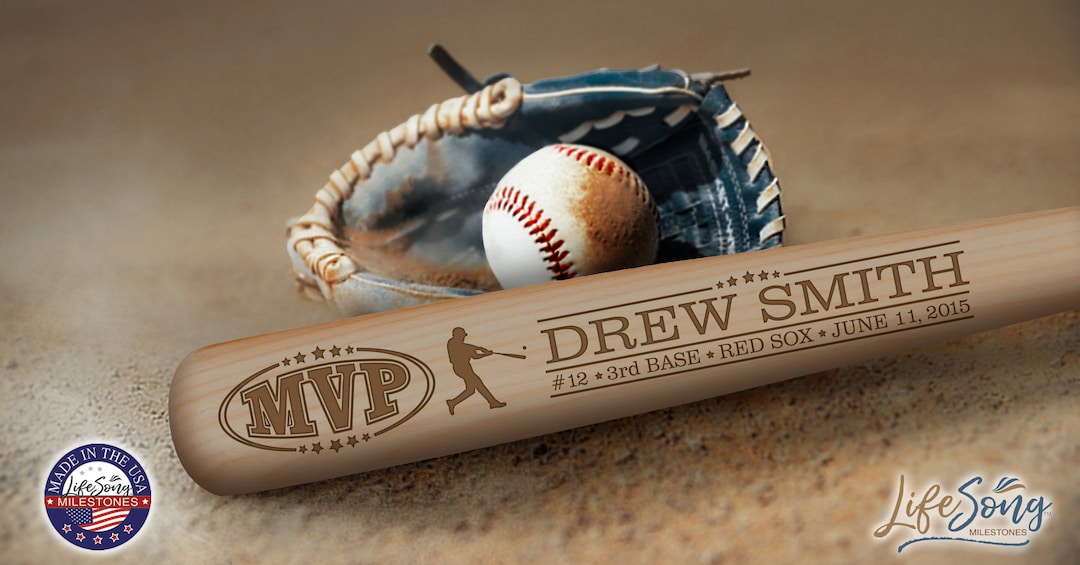 MVP | Baseball Bat | Baseball Team | Engraved Award Recognition ...