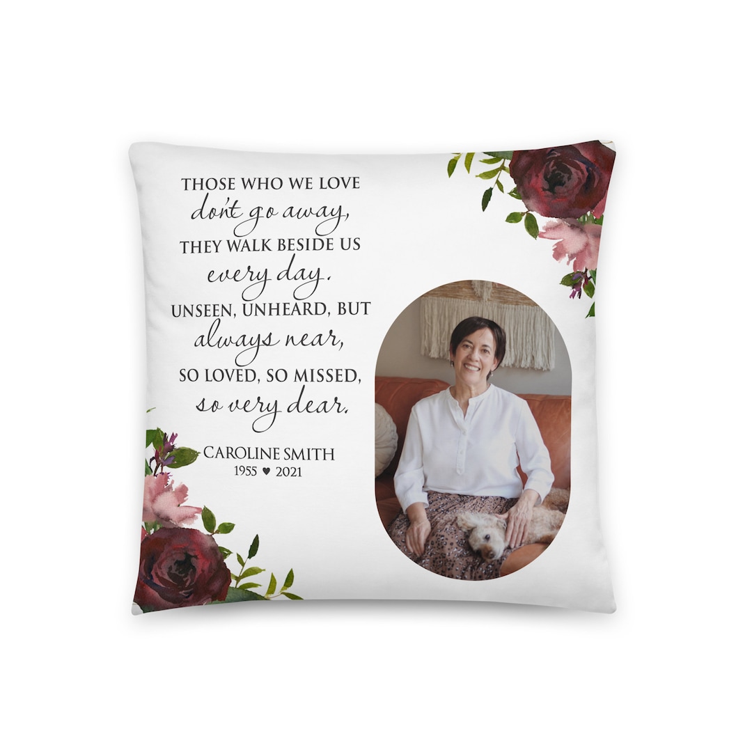 Personalized Memorial Pillow Custom Pillow Memory Pillow - Etsy