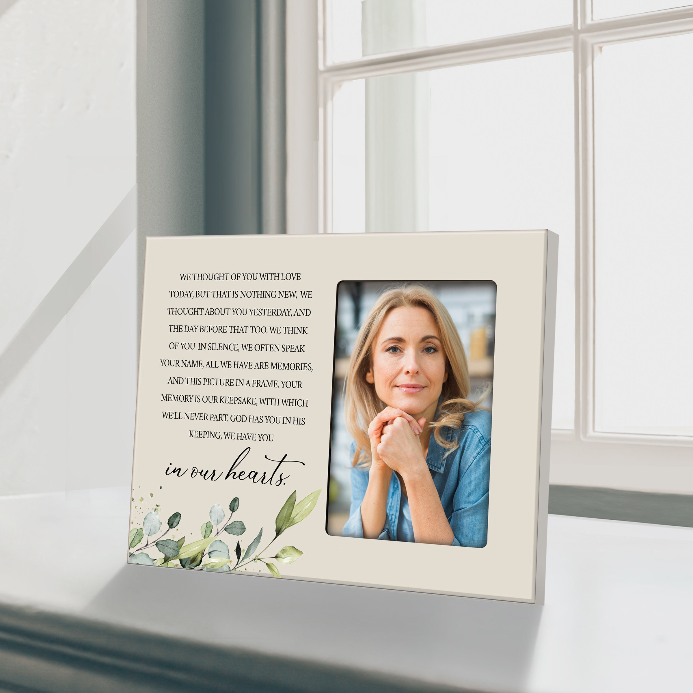 Memorial Picture Frame | Sympathy Gift Loss of Father | Funeral Favors ...