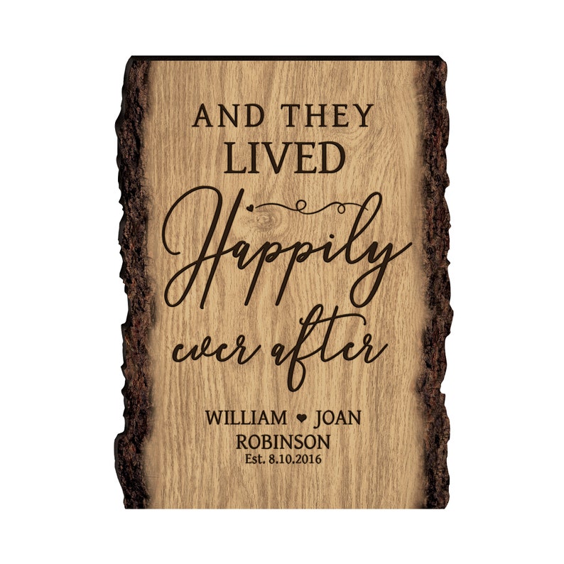 Live Edge Wall Art Custom Composite Wood Sign Wedding - Etsy