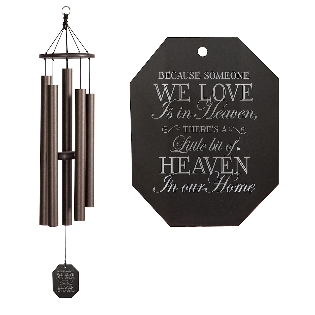 Memorial Wind Chime | Sympathy Wind Chime | Custom Wind Chime | Wind ...
