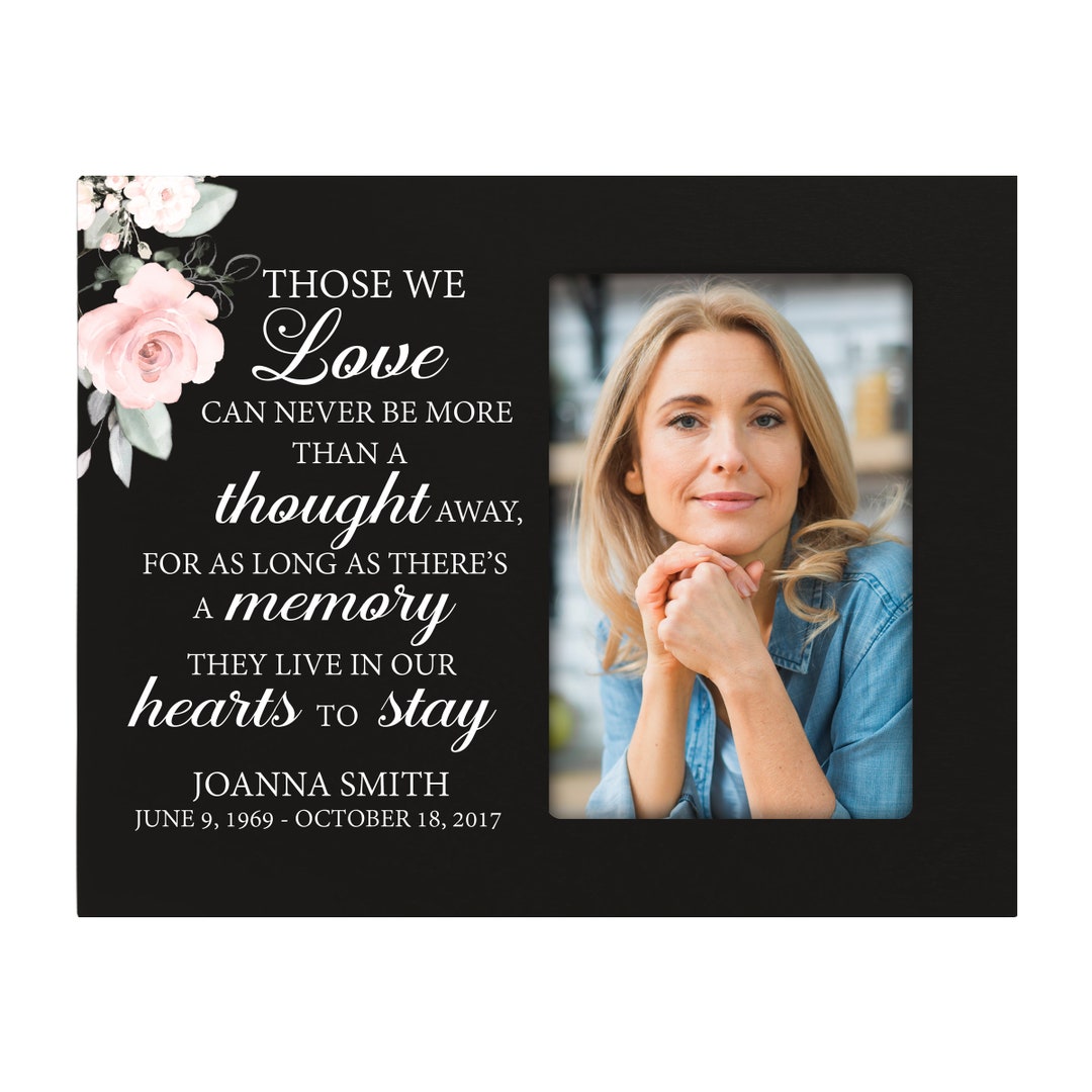 Memorial Photo Frame Memorial Frame Memorial Gift Personalized Frame ...
