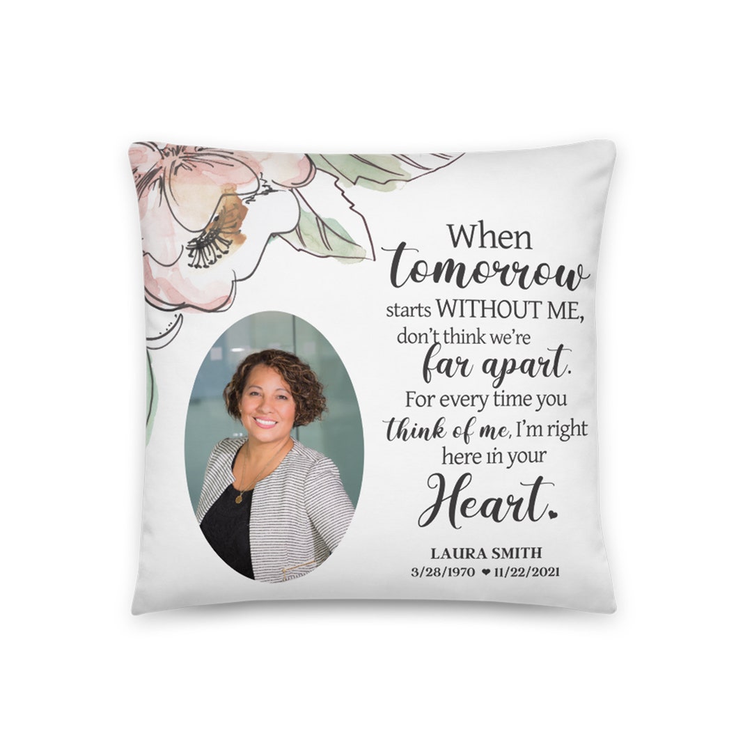 Personalized Memorial Pillow Custom Pillow Memory Pillow Memorial Gift ...