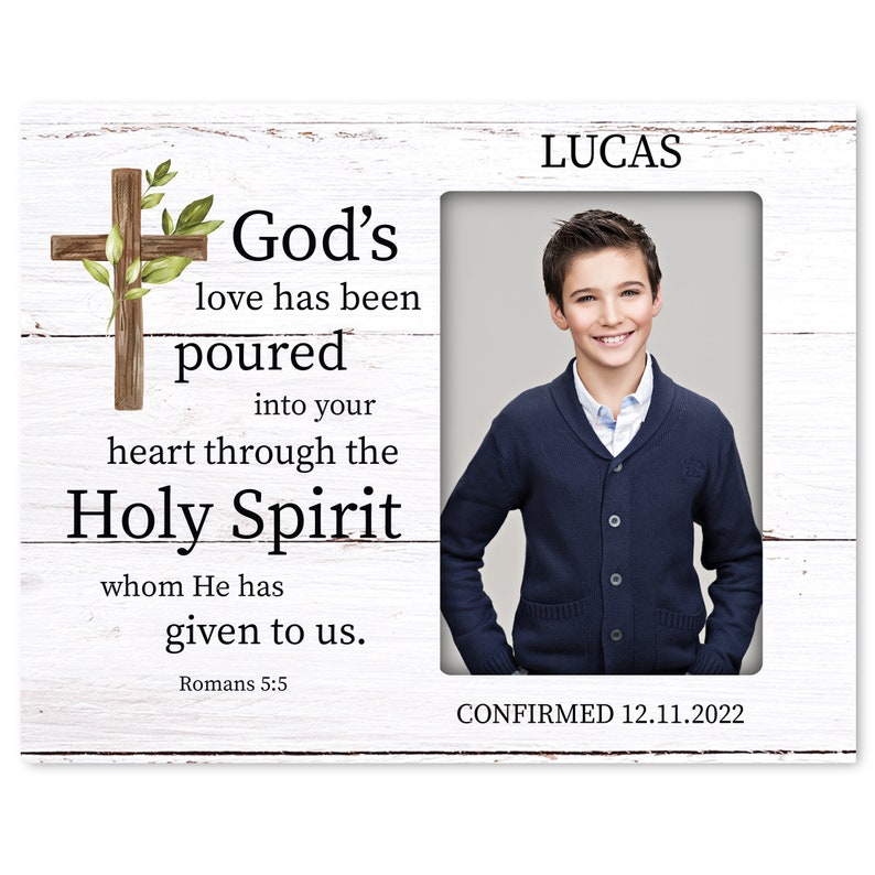 Confirmation Picture Frame Personalized Confirmation - Etsy