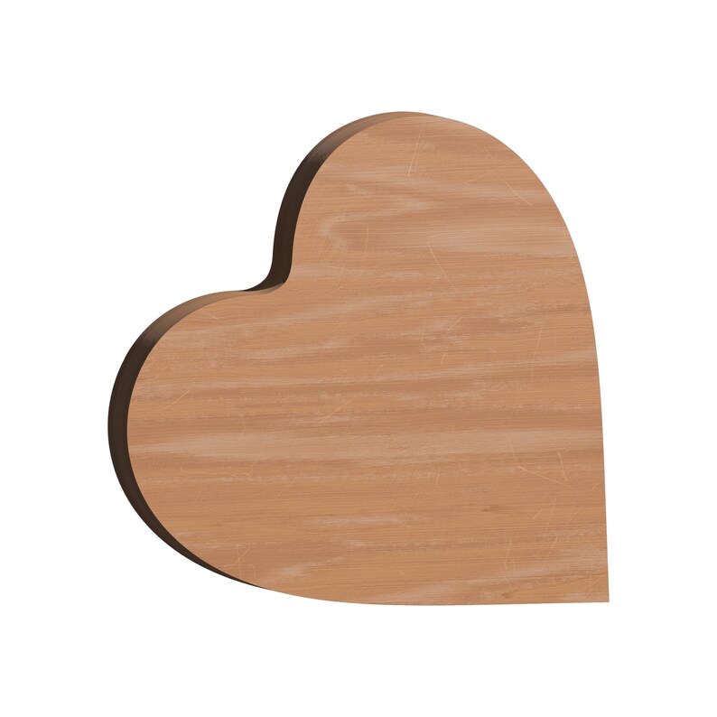 Heart Block Memorial Gift | Wooden Hearts | When Tomorrow Starts ...