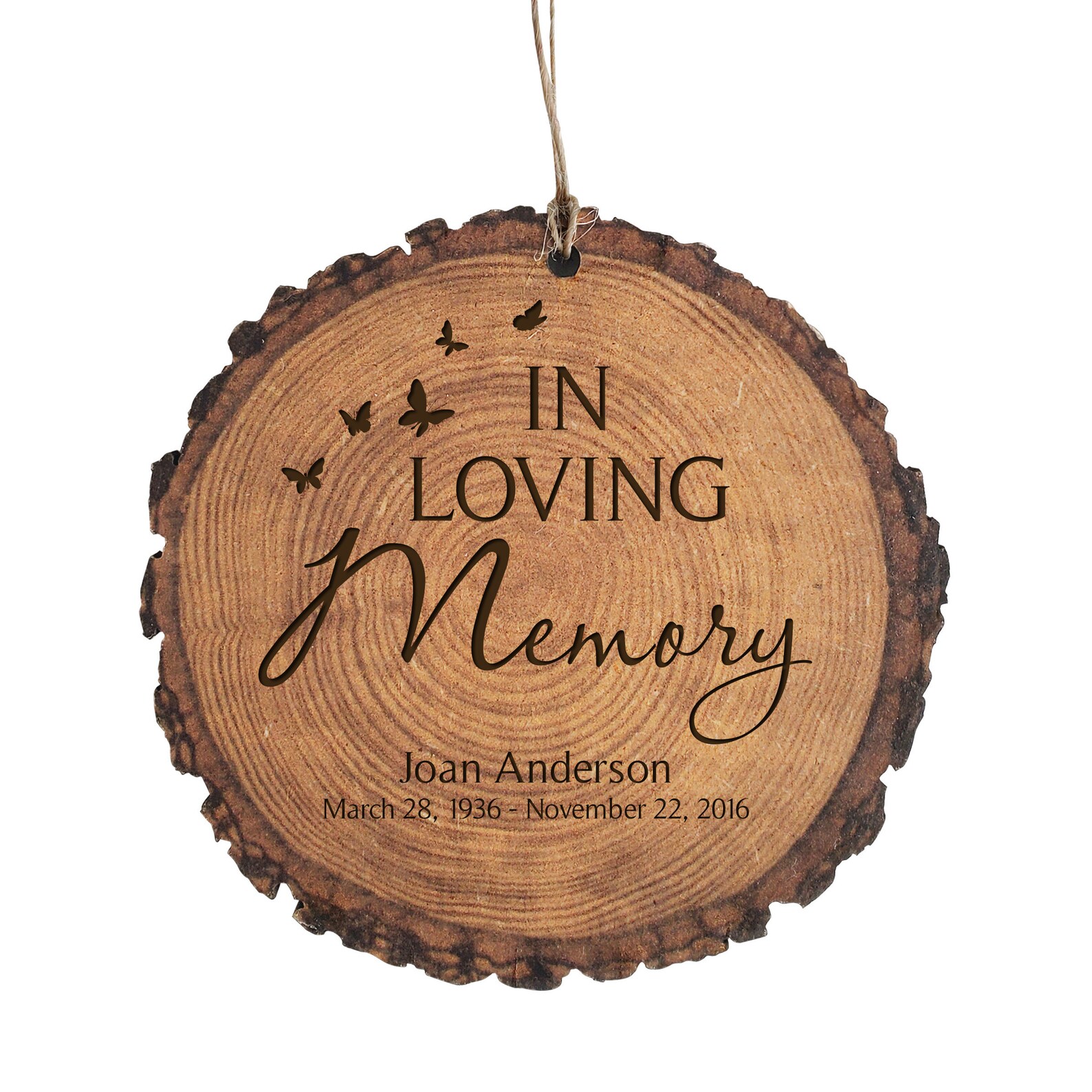 Memorial Ornament Personalized Memorial Ornament Memorial - Etsy