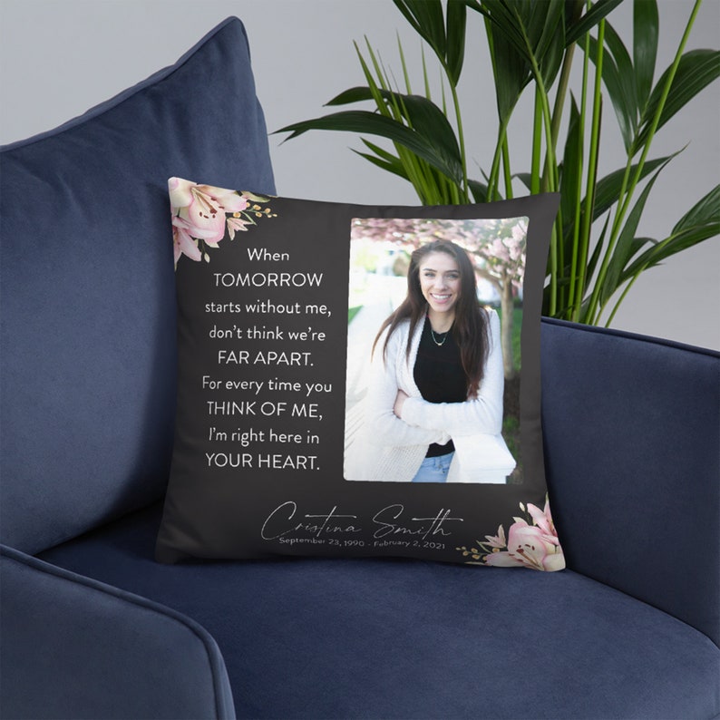 Personalized Memorial Pillow Custom Pillow Memory Pillow - Etsy