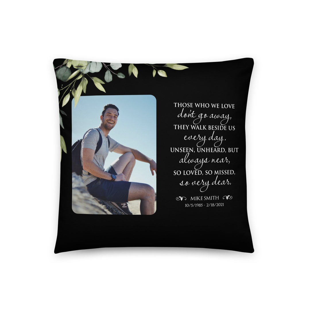 Personalized Memorial Pillow Custom Pillow Memory Pillow Memorial Gift ...
