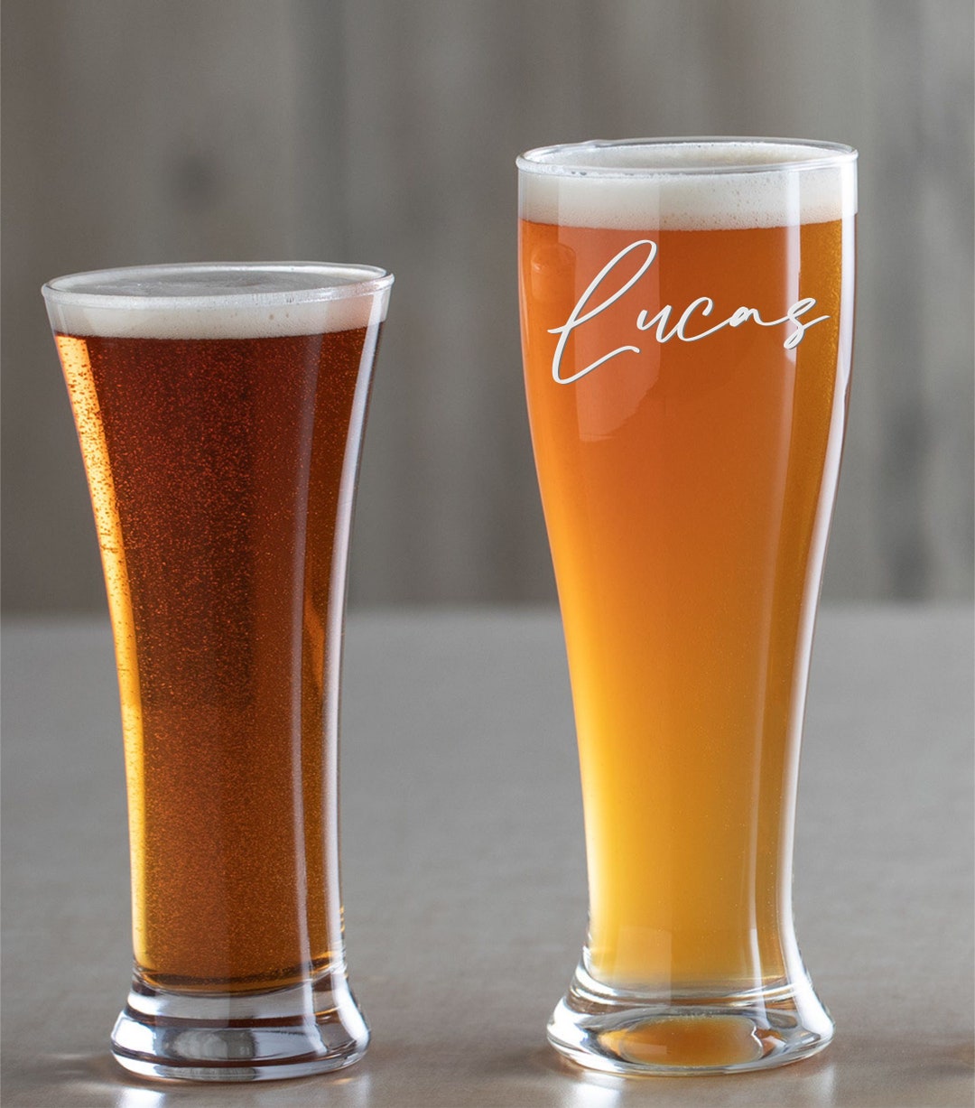 Laser Engraved Pilsner Glass - Personalized Groomsman Gift, 16 Oz - Etsy