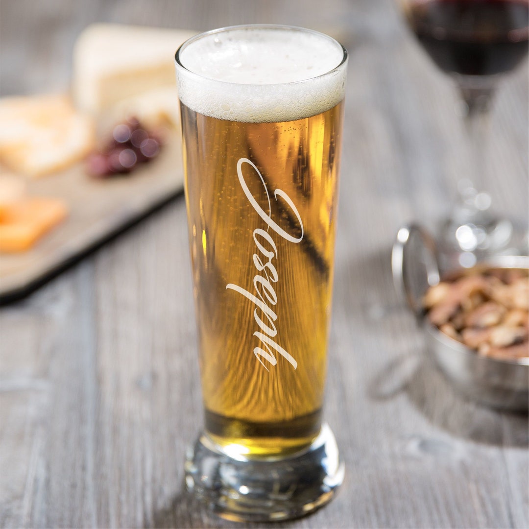 Personalized Beer Glass Custom Beer Glass Pilsner Customized With Name ...