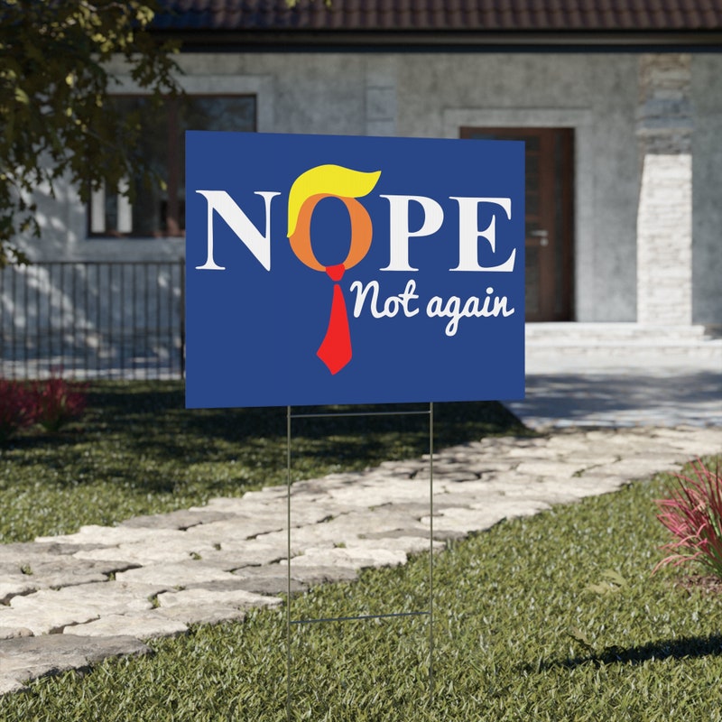 No Politics Signs Etsy