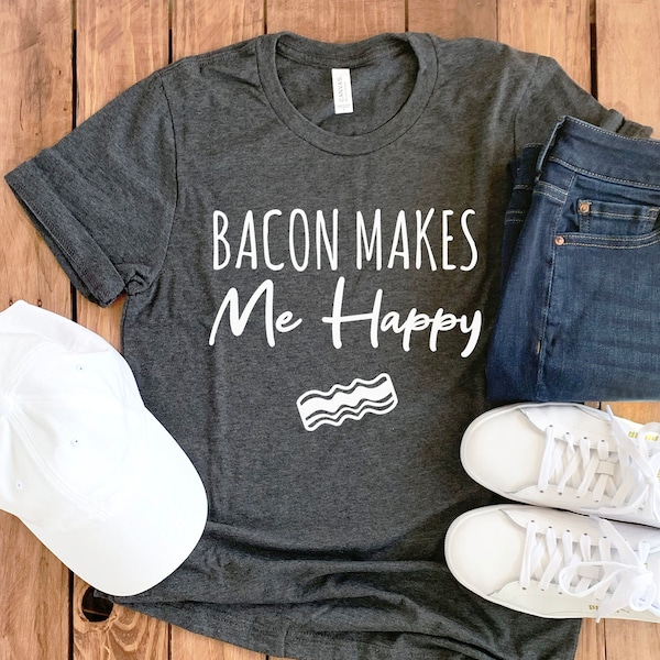 Bacon Tshirt - Etsy
