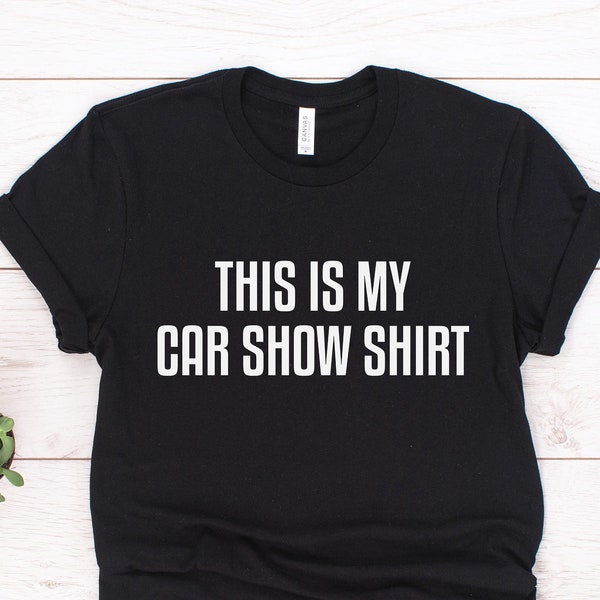 Car Show T Shirt - Etsy