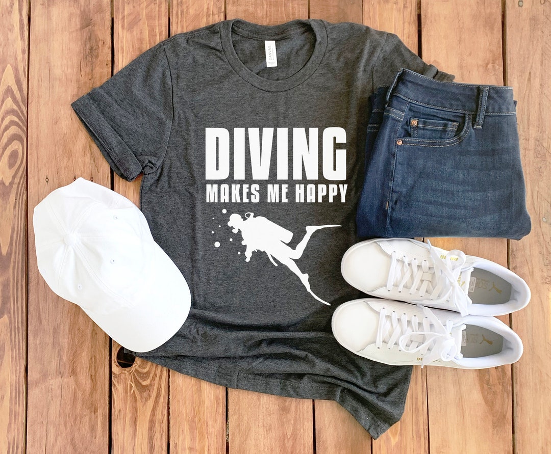 Scuba Diving Shirt • Scuba Diving Gift • Scuba Diving T-shirt • Scuba ...