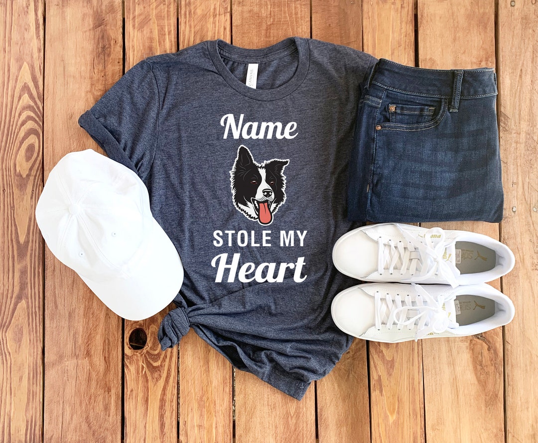 Personalized Border Collie Shirt • Custom Border Collie Shirt • Border ...