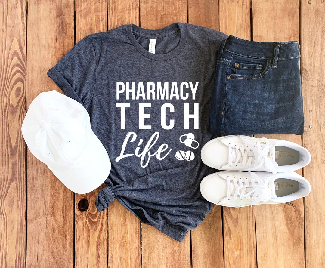 Pharmacy Tech Shirt • Pharmacy Technician Shirt • Pharmacy Tech T-shirt ...