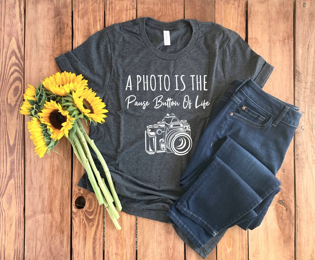 Photographer Shirt • Photography T-shirt • Wedding Photographer Gift ...