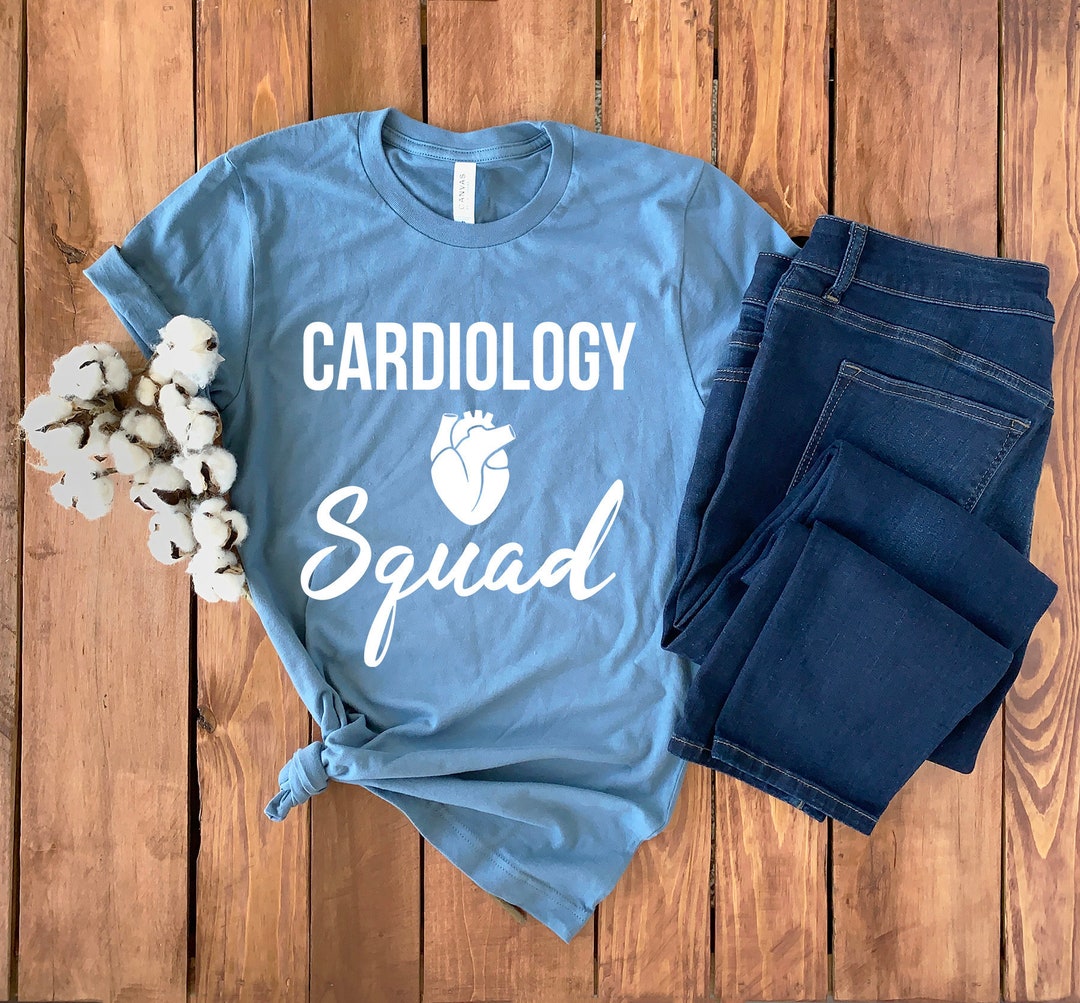 Cardiology Squad Shirt • Cardiologist Gift • Cardiology Student Shirt ...