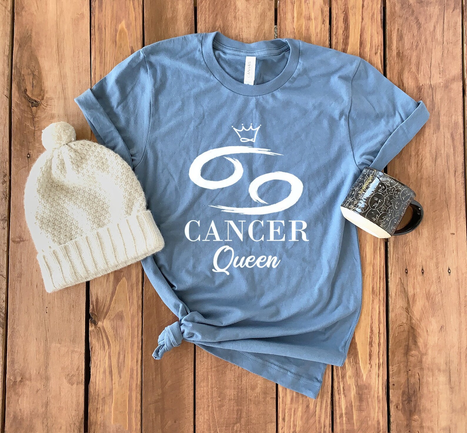 Cancer Astrology Shirt Cancer Queen Tee Zodiac Sign - Etsy