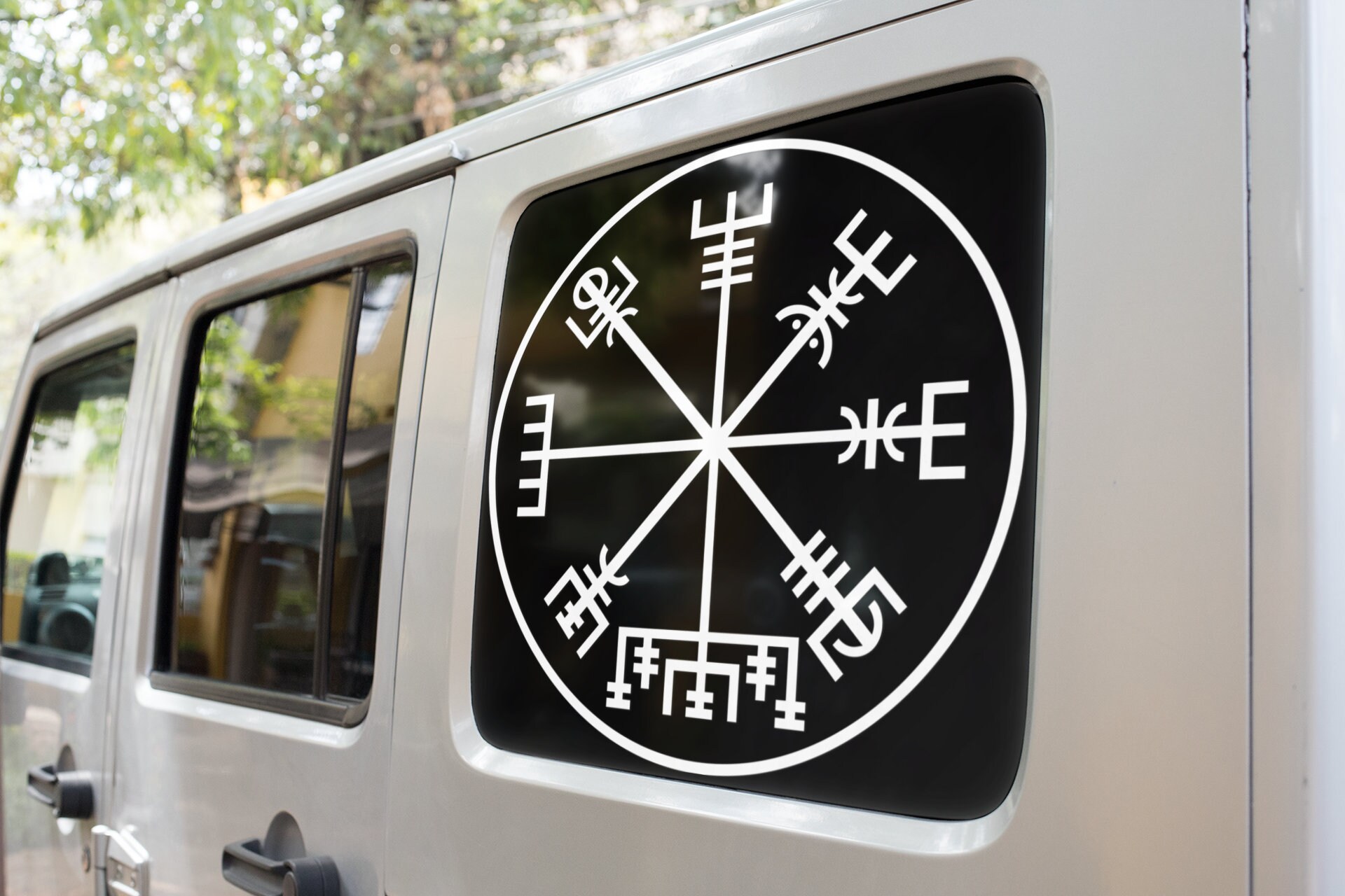 Viking Compass Vinyl Decal Sticker - Etsy