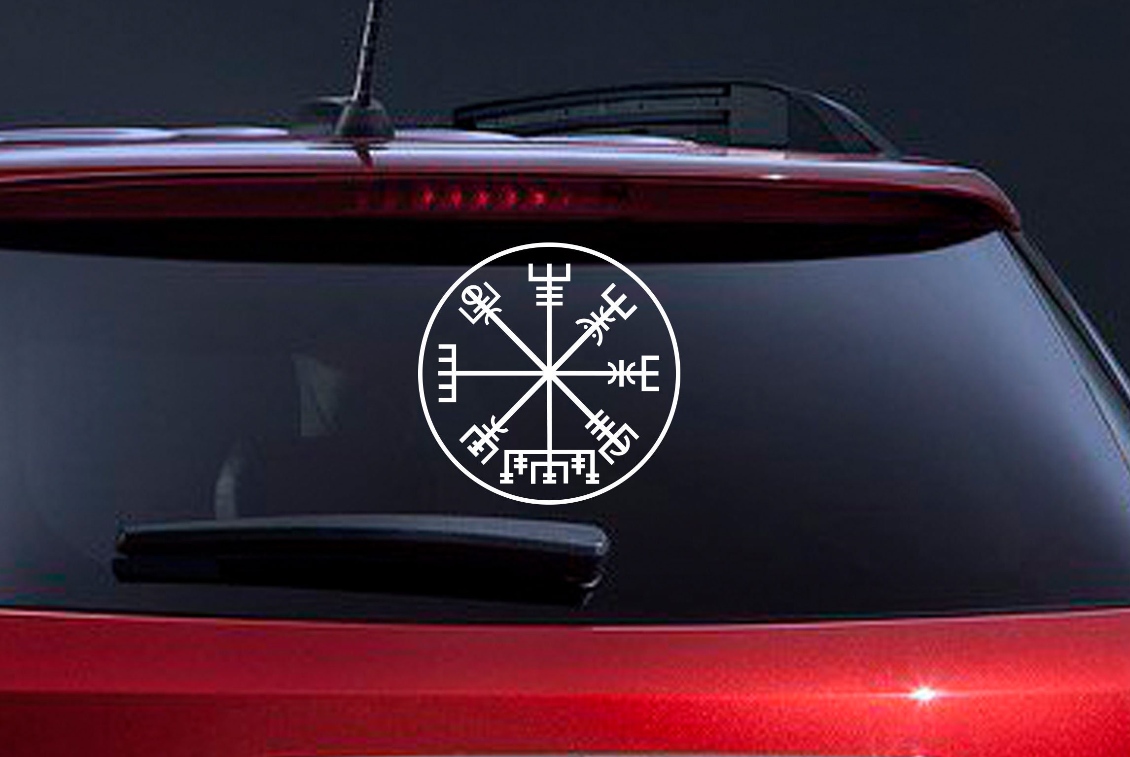 Viking Compass Vinyl Decal Sticker - Etsy