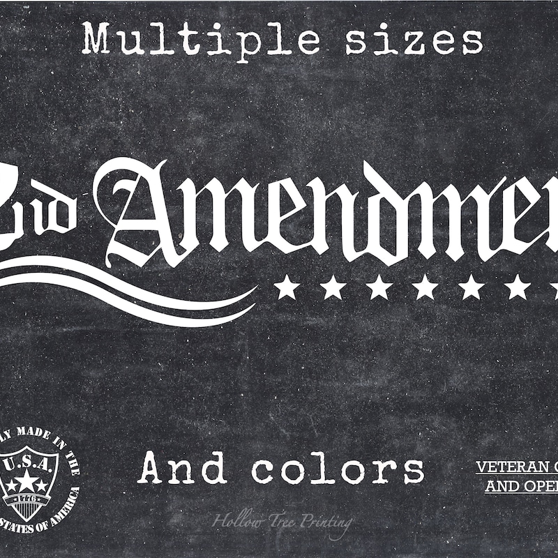 2nd Amendment - Etsy