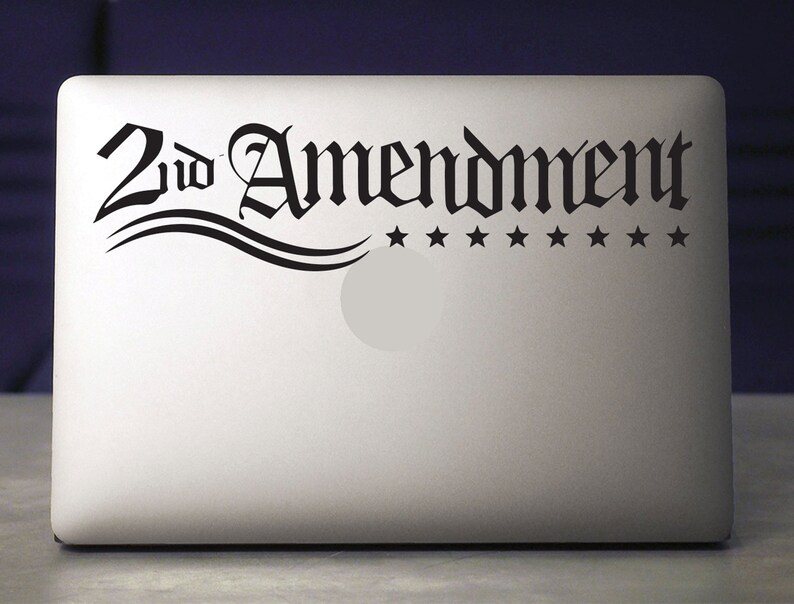 2nd Amendment Vinyl Decal Sticker - Etsy