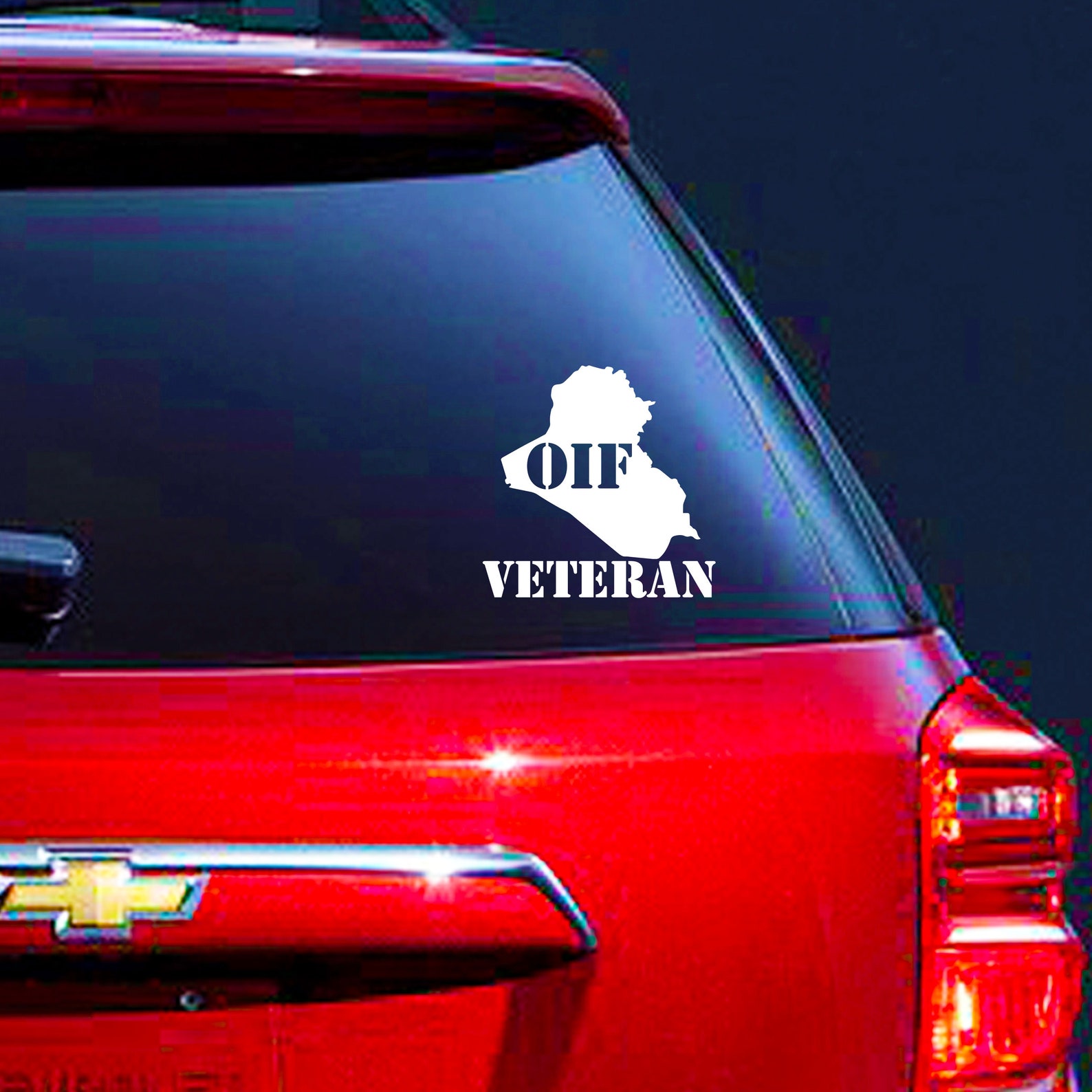 OIF (operation Iraqi Freedom) Vinyl Decal Sticker - Etsy