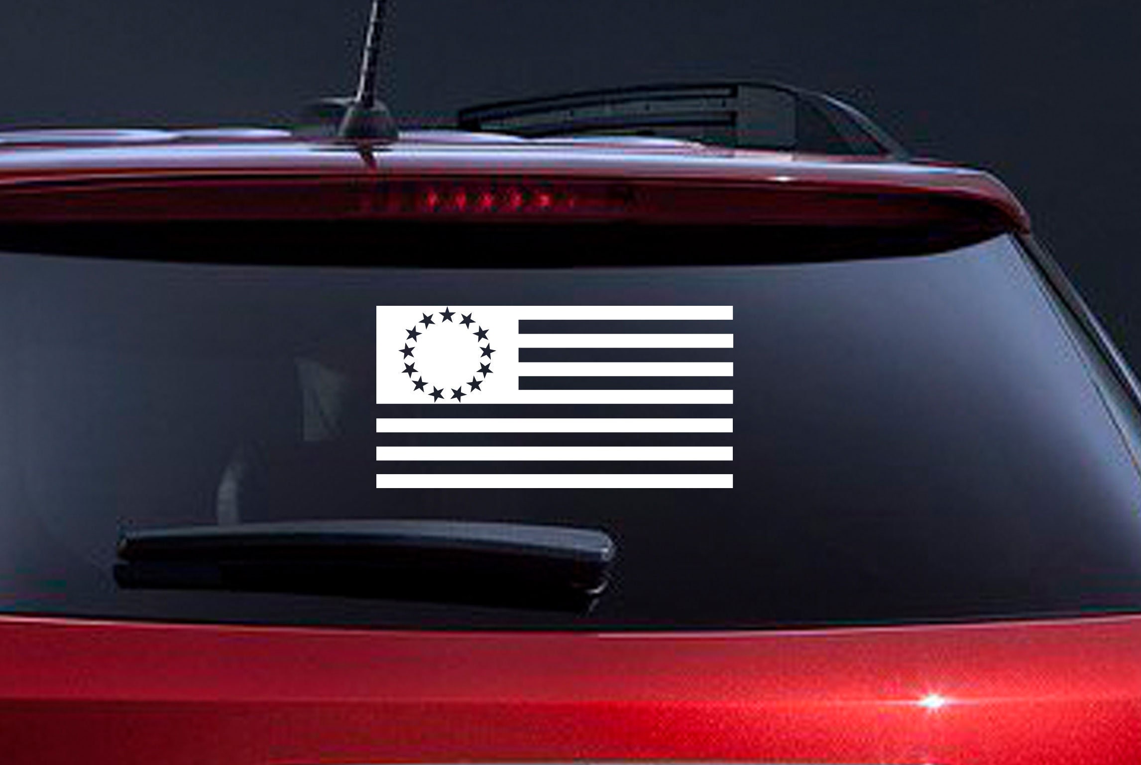 Betsy Ross Flag Vinyl Decal Sticker | Etsy