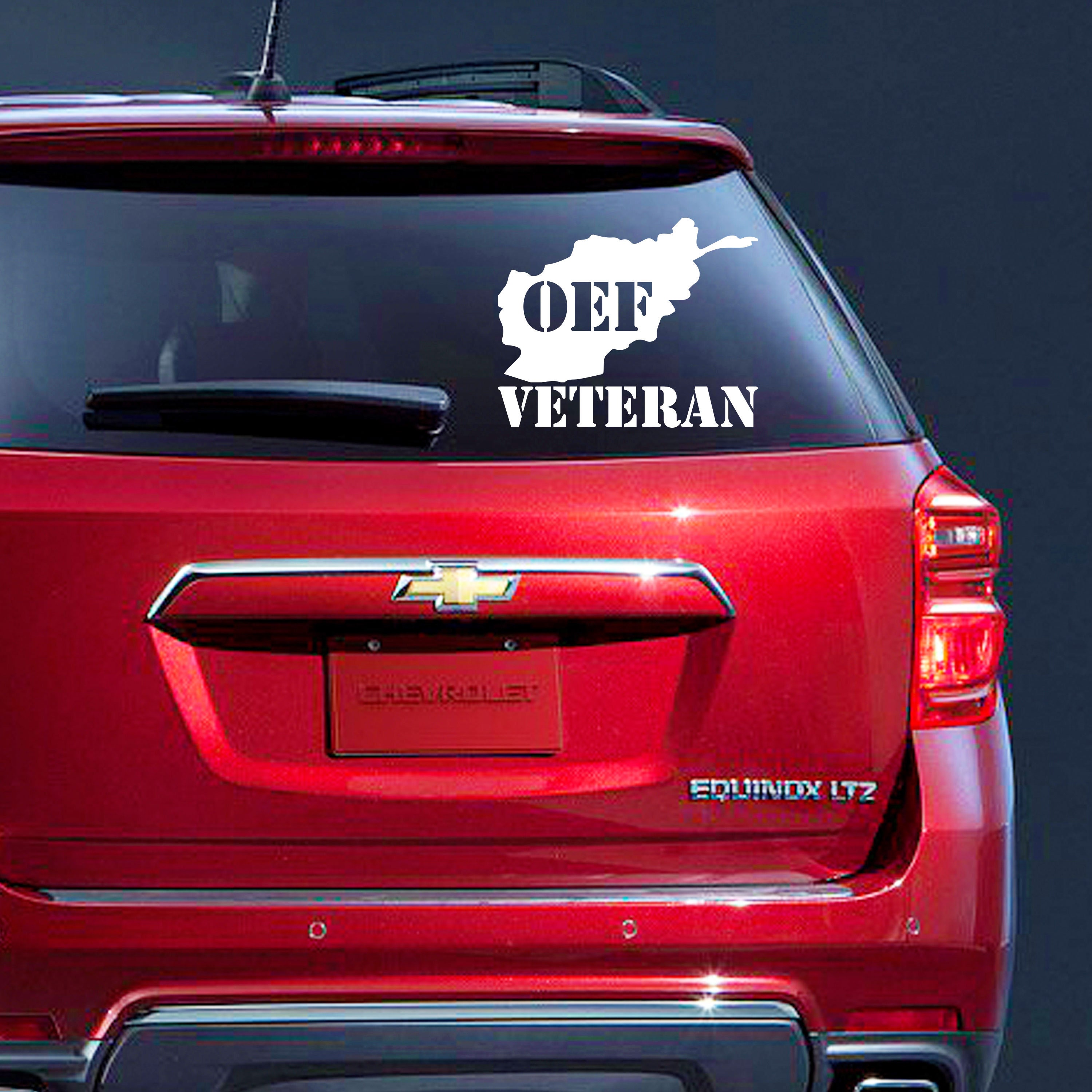 OEF (operation Enduring Freedom) Vinyl Decal Sticker - Etsy