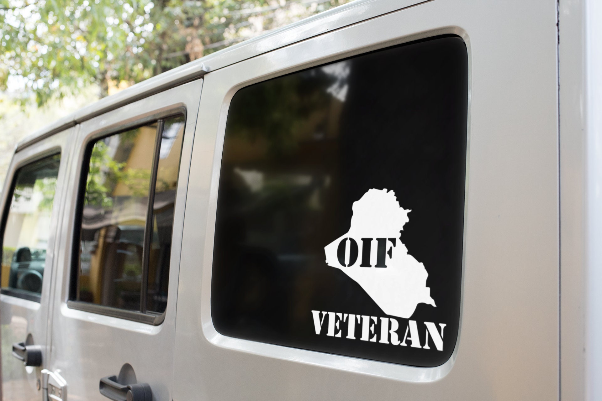 OIF (operation Iraqi Freedom) Vinyl Decal Sticker - Etsy