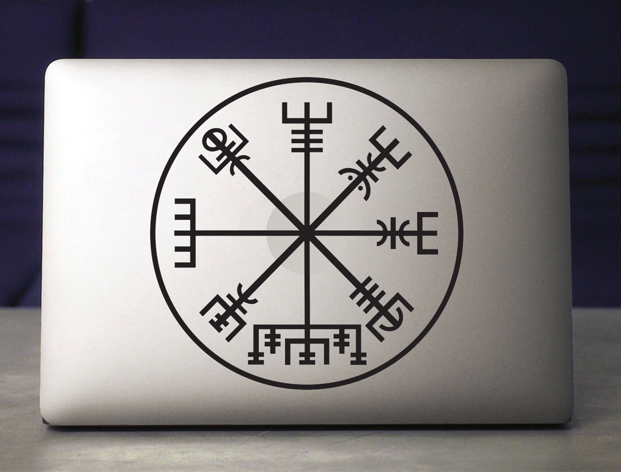 Viking Compass Vinyl Decal Sticker | Etsy