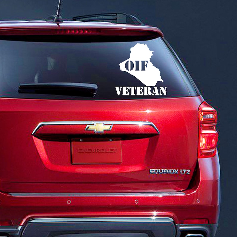 OIF (operation Iraqi Freedom) Vinyl Decal Sticker - Etsy