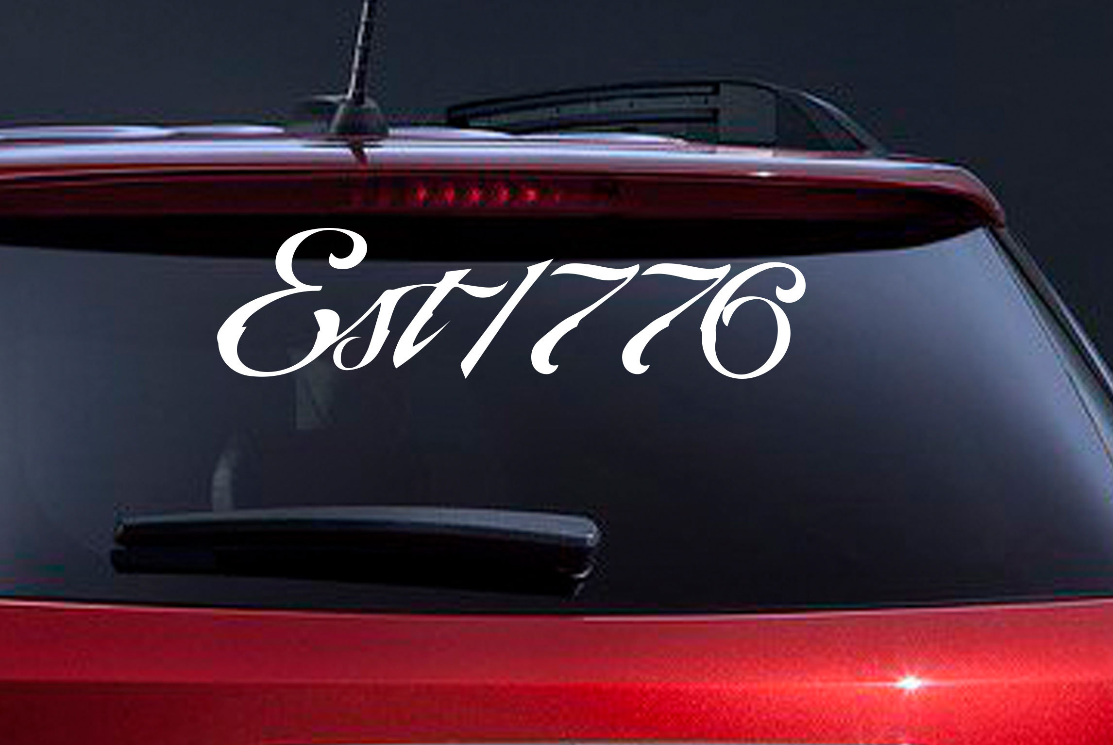 Est. 1776 Vinyl Decal Sticker | Etsy