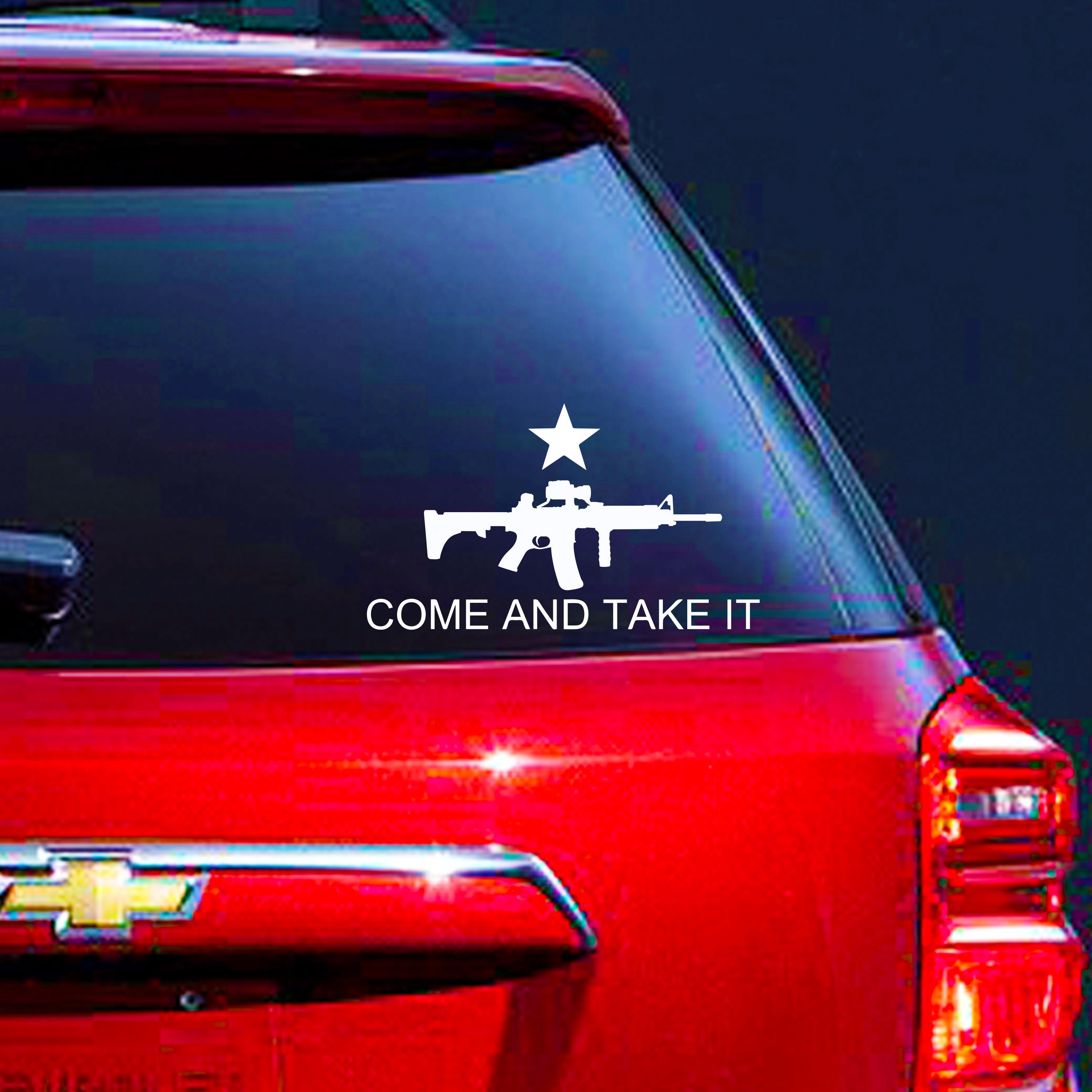 Tacticool Come and Take It Vinyl Decal Sticker - Etsy