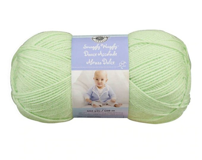 Snuggly Wuggly Yarn by Loops and Threads, Color - Silly Sprite, 446 ...