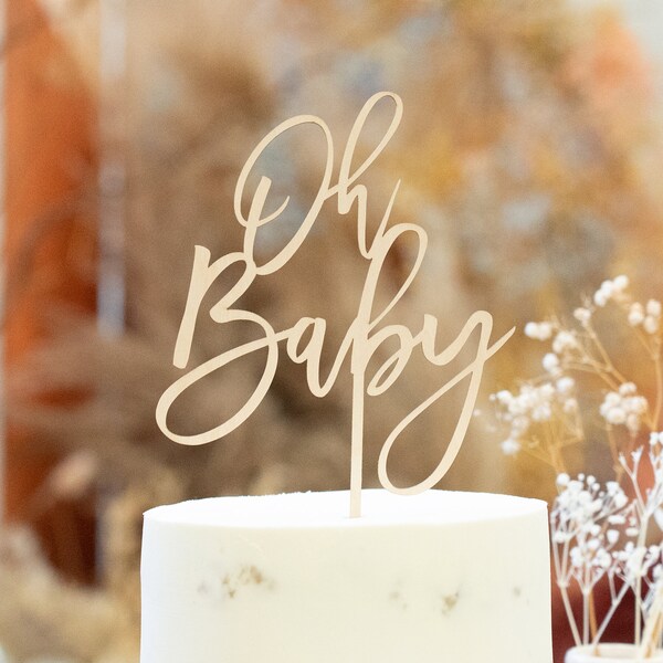 Baby Cake Topper - Etsy