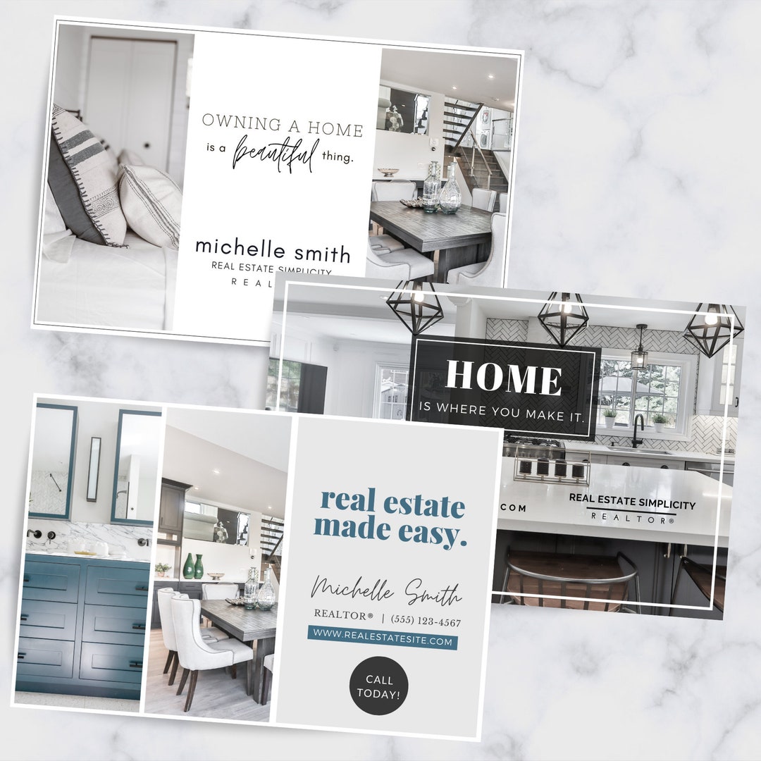 Real Estate Postcards, Real Estate Email Header, Email Signature ...