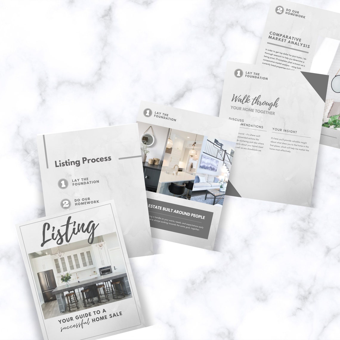 Real Estate Listing Presentation, Printable Seller's Guide (portrait ...