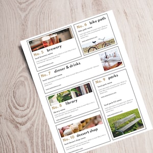 Real Estate Local Guide Template, Welcome Guide, City Guide Flyer ...