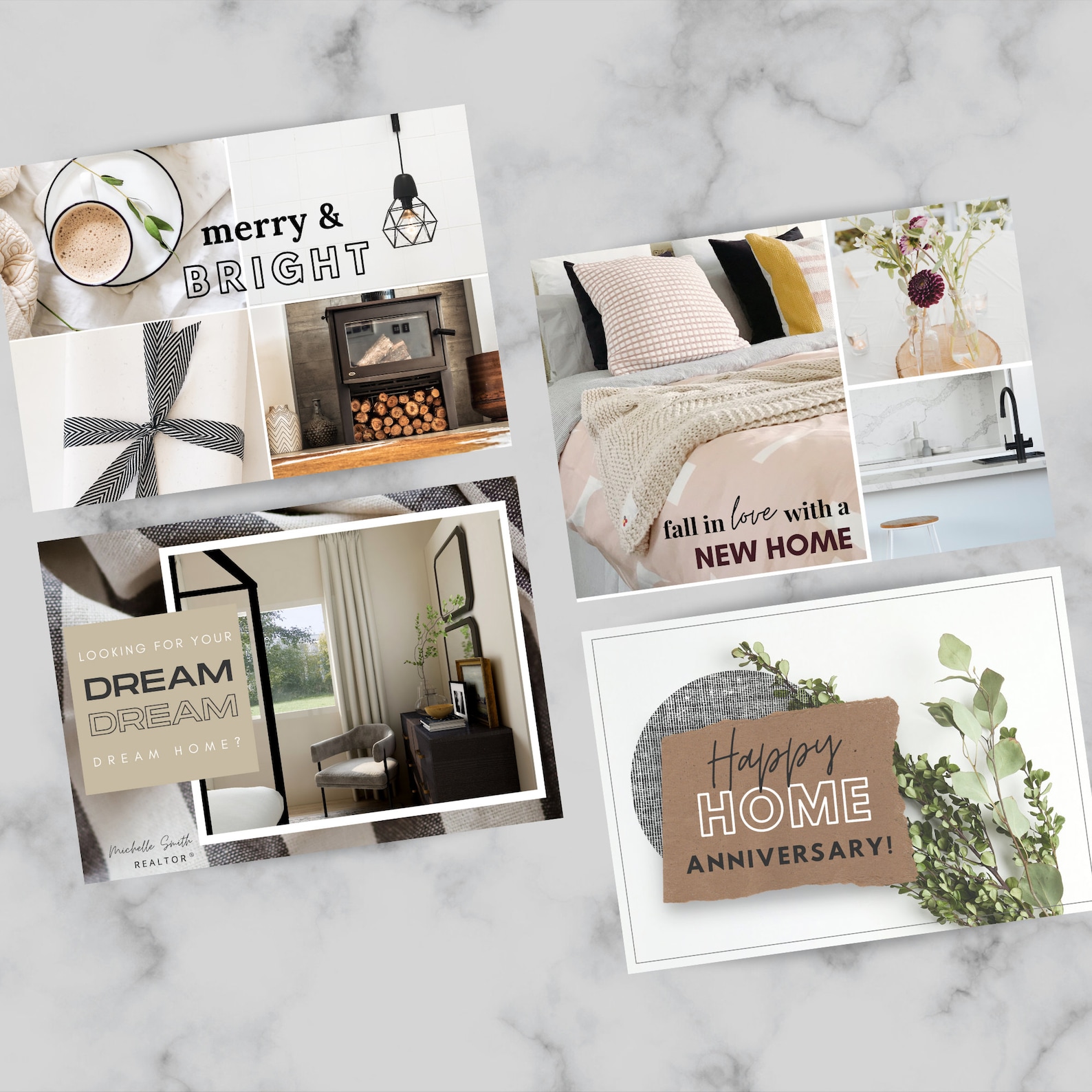 Real Estate Greeting Card Set Realtor Postcards Realtor | Etsy