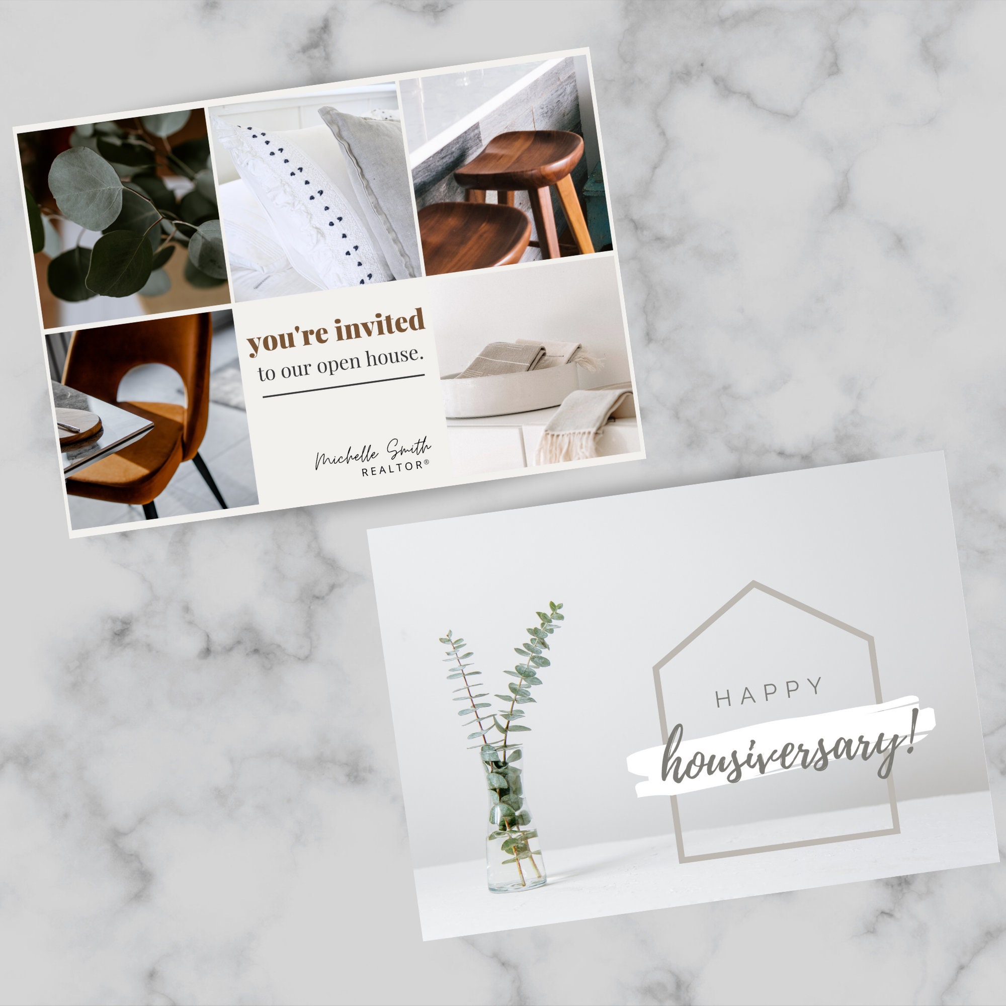 Real Estate Greeting Card Set Realtor Postcards Realtor | Etsy