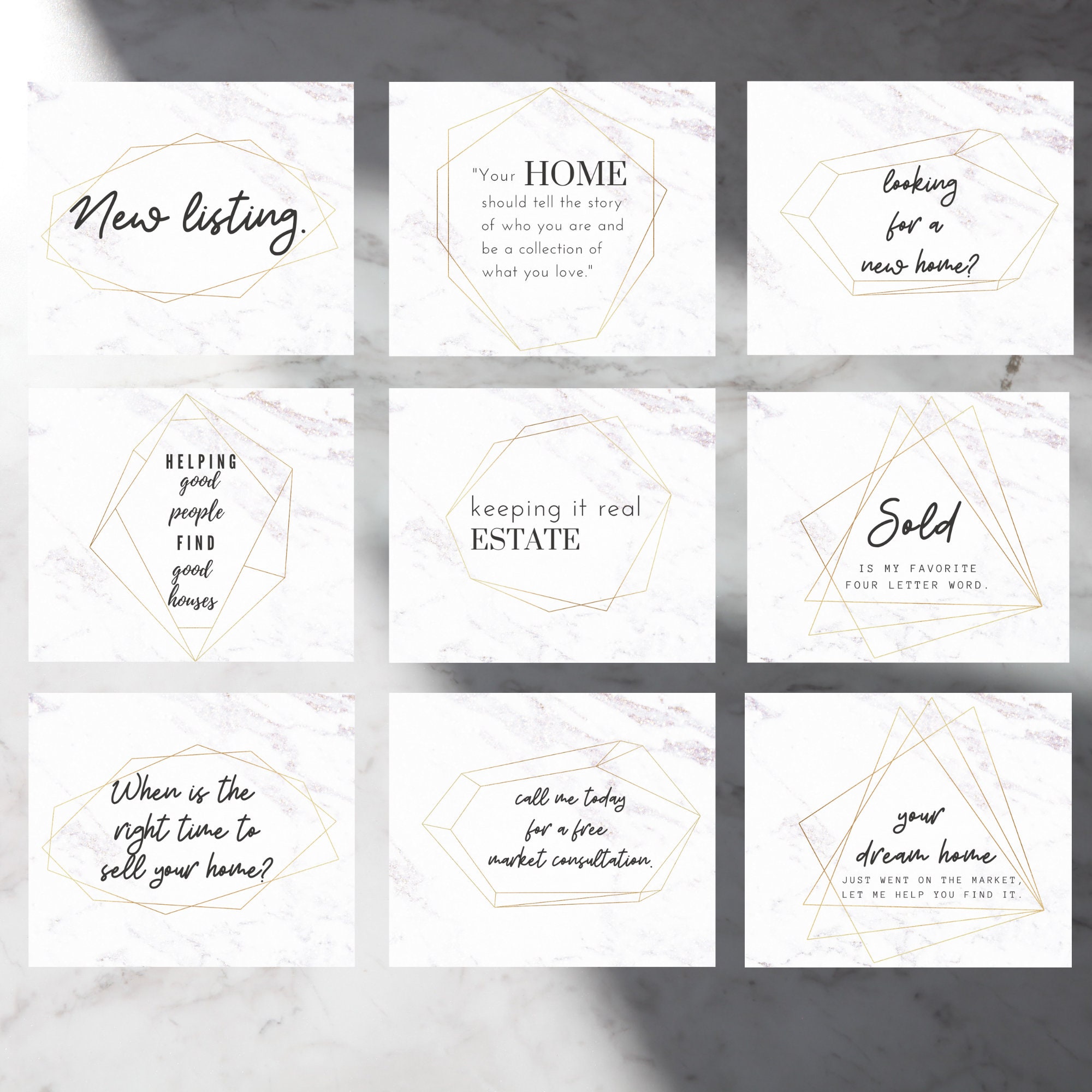 Real Estate Facebook Posts Social Media Realtor Realtor - Etsy