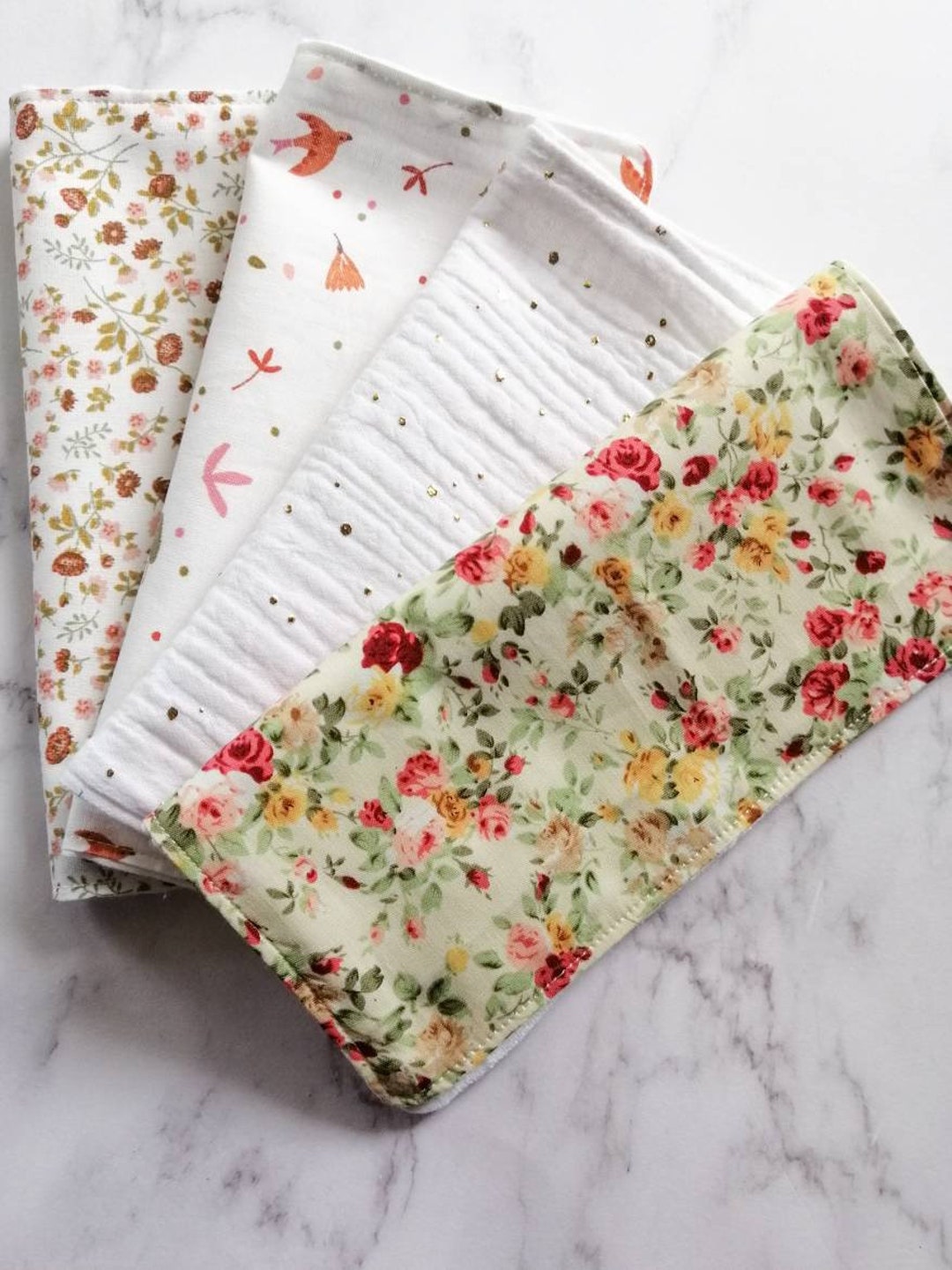 Reusable Handkerchiefs / Spring Edition/ Different Colours and Lots - Etsy
